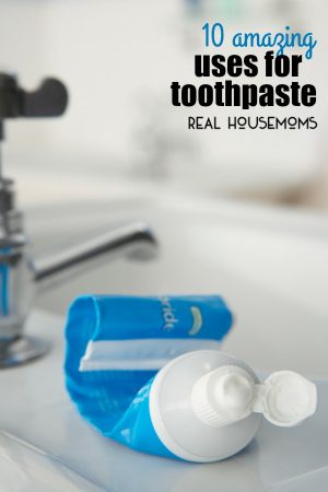 10 Amazing Uses for Toothpaste ⋆ Real Housemoms