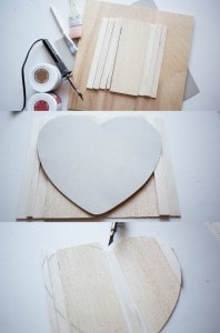 DIY Wood Heart Art ⋆ Real Housemoms