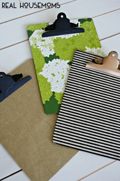 Easy Clipboard Art ⋆ Real Housemoms