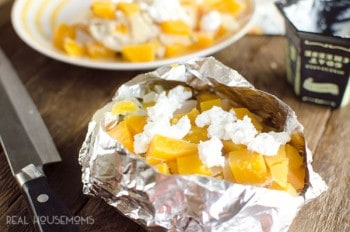 Butternut Squash & Chicken Foil Packets ⋆ Real Housemoms