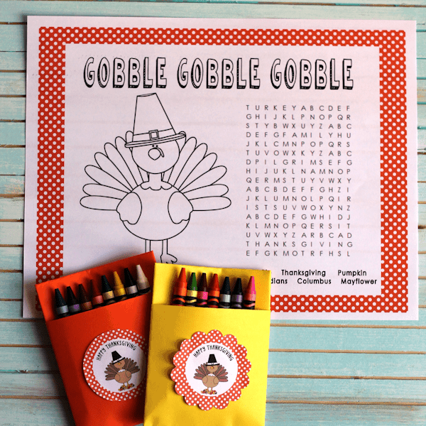 Printable Thanksgiving Placemats ⋆ Real Housemoms