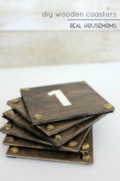 DIY Wooden Coasters ⋆ Real Housemoms
