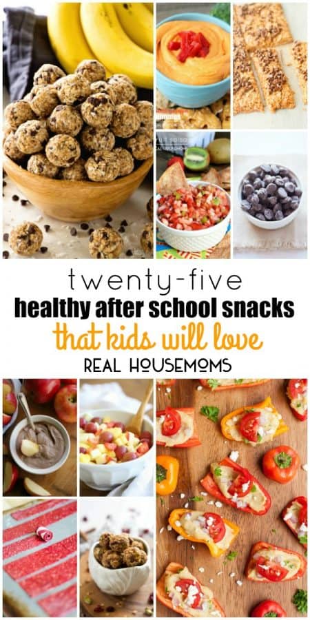 25 Healthy After School Snacks That Kids Will Love ⋆ Real Housemoms