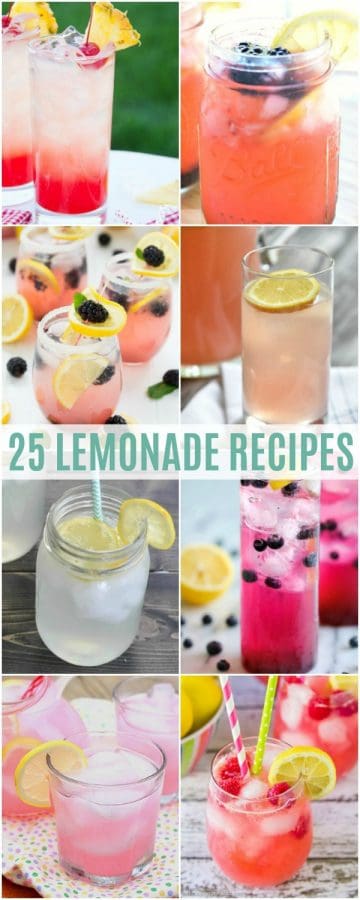 25 Lemonade Recipes ⋆ Real Housemoms