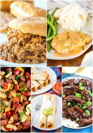 25 Easy 30-Minute or Less Dinners ⋆ Real Housemoms