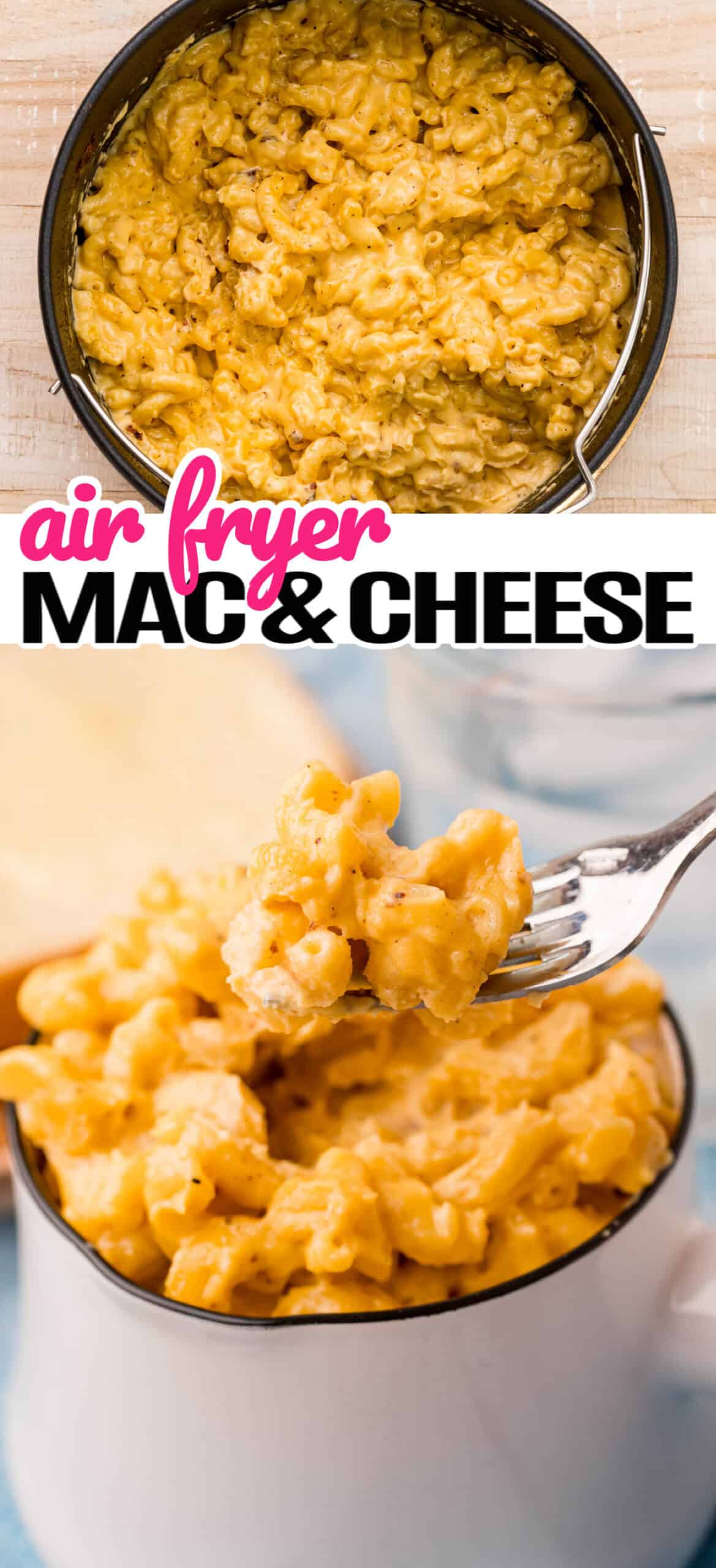 Air Fryer Mac N Cheese