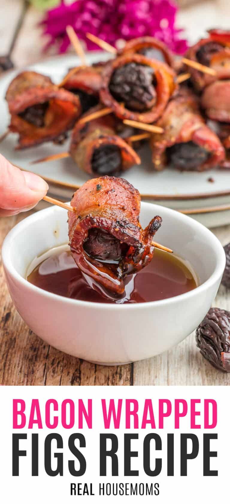 Bacon Wrapped Figs ⋆ Real Housemoms
