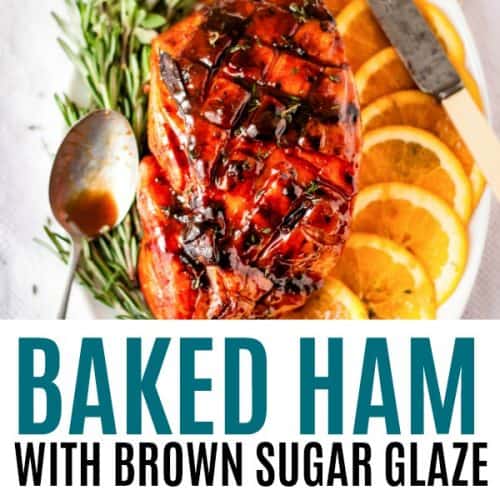 Baked Ham With Brown Sugar Glaze ⋆ Real Housemoms