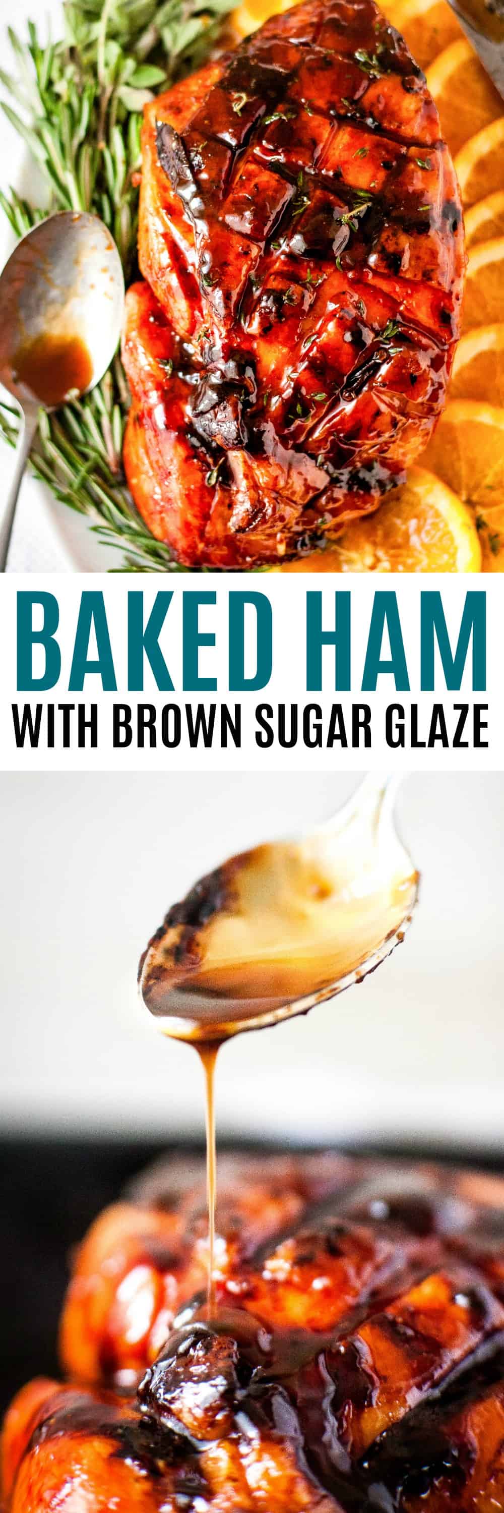 Baked Ham With Brown Sugar Glaze ⋆ Real Housemoms
