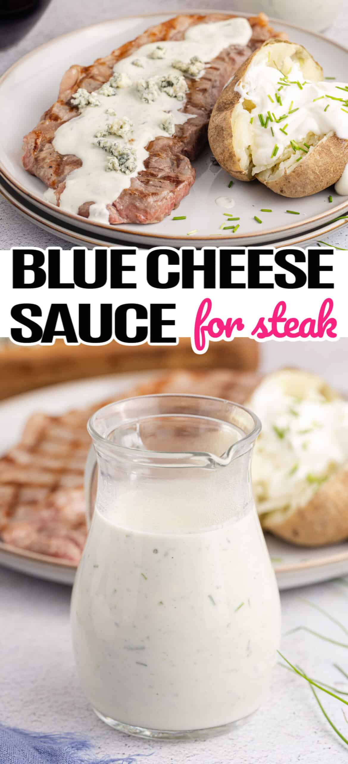 Blue Cheese Sauce for Steak ⋆ Real Housemoms