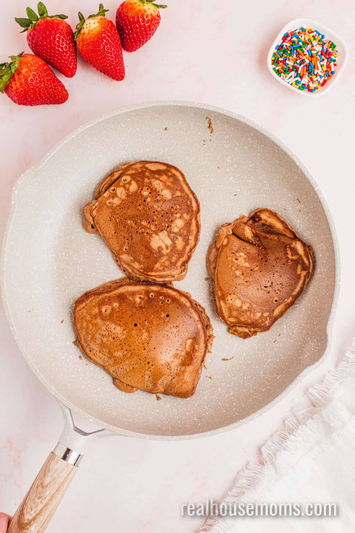 Brownie Pancakes ⋆ Real Housemoms