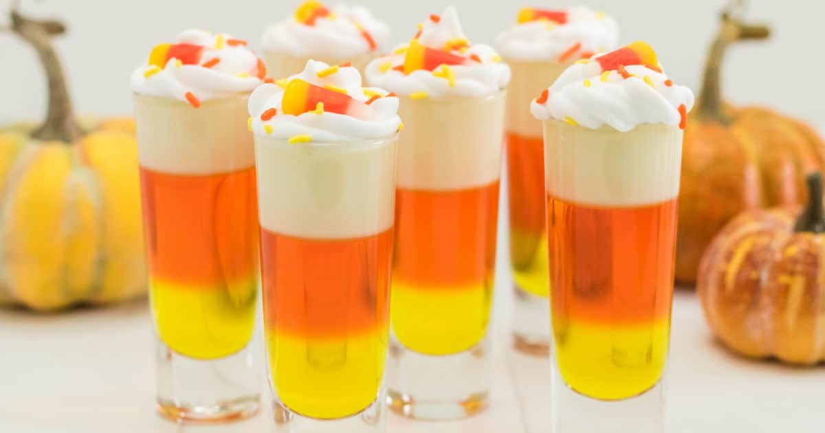 Candy Corn Jello Shots ⋆ Real Housemoms