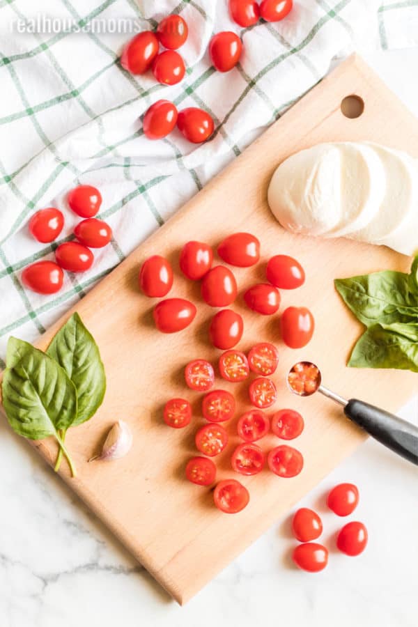 Caprese Tomato Bites ⋆ Real Housemoms