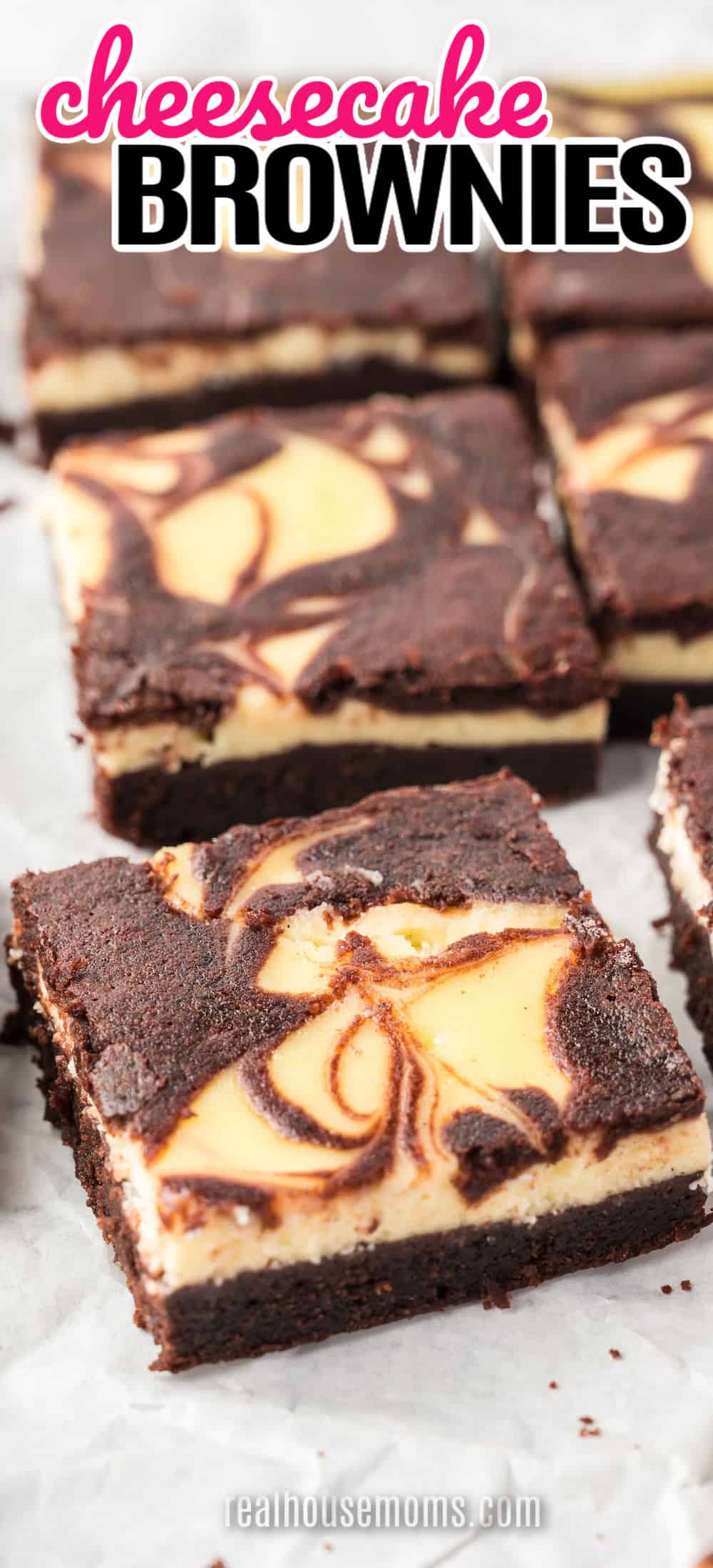 Cheesecake Brownies ⋆ Real Housemoms