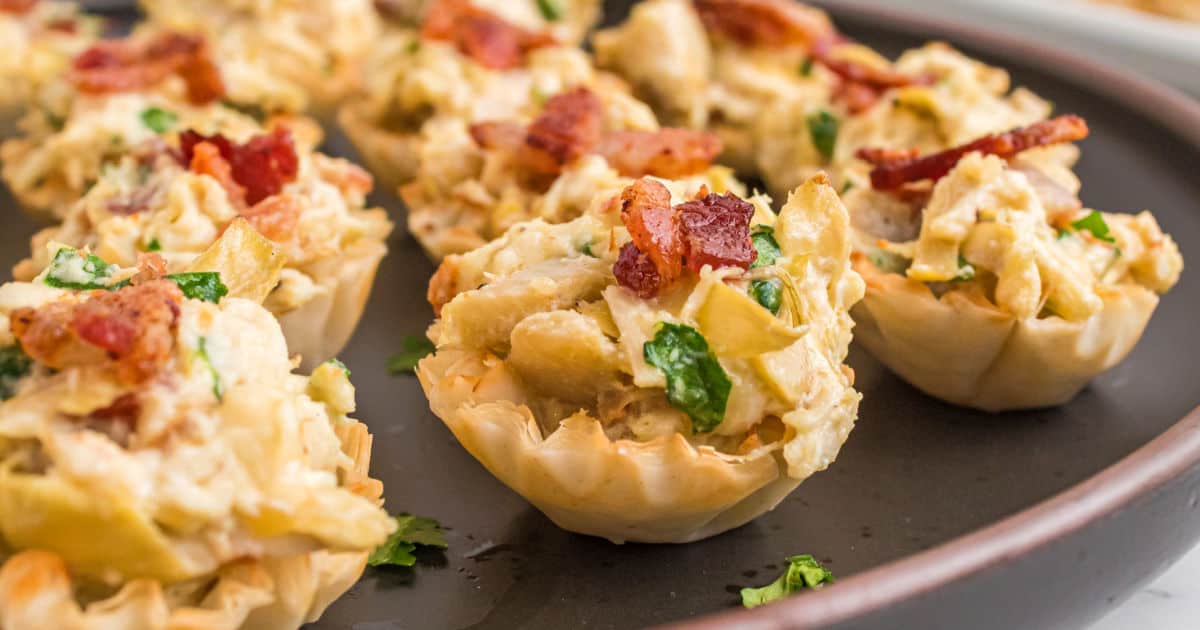 Chicken Artichoke Bites ⋆ Real Housemoms
