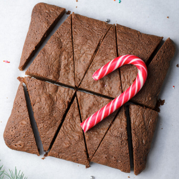 Easy Christmas Tree Brownies ⋆ Real Housemoms