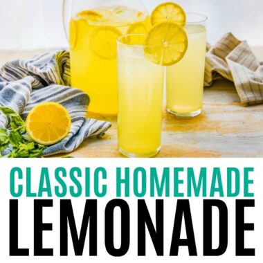 Classic Homemade Lemonade ⋆ Real Housemoms