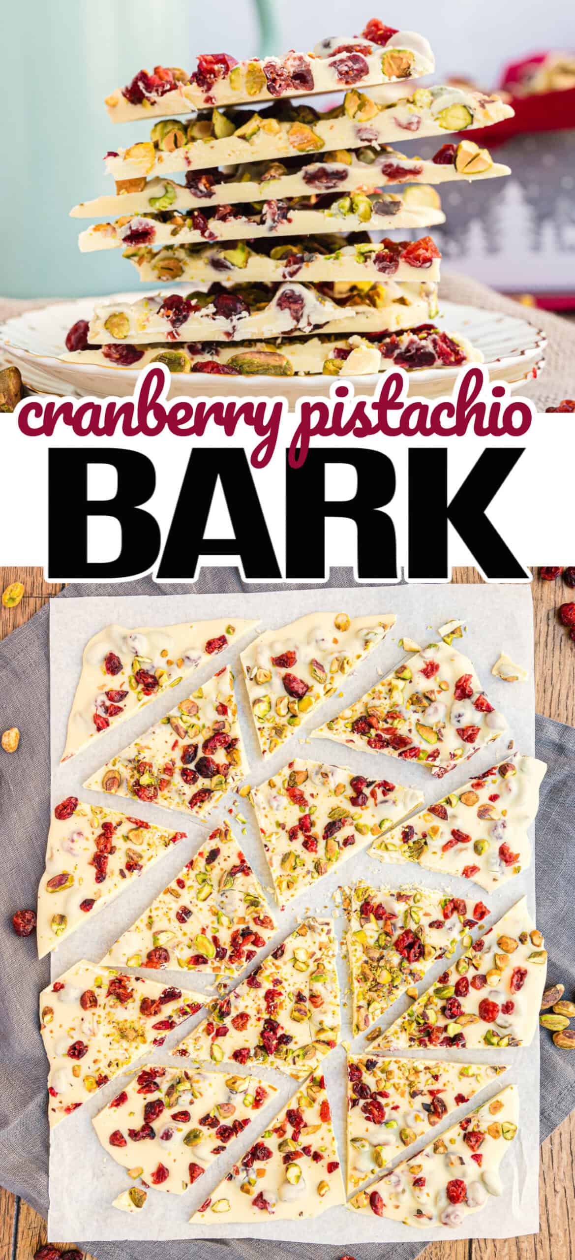 Cranberry Pistachio Bark ⋆ Real Housemoms