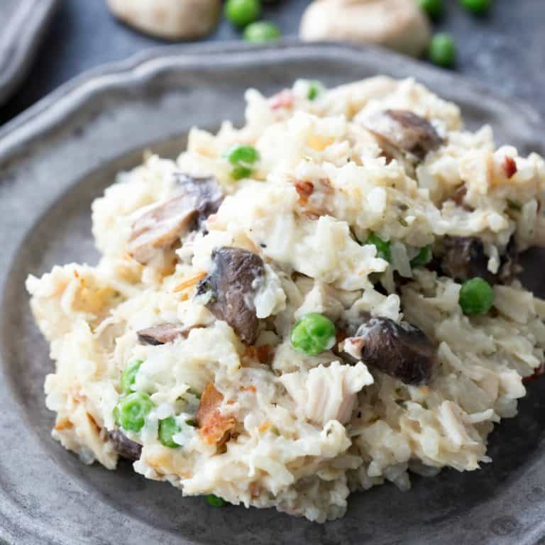 Creamy Chicken Risotto ⋆ Real Housemoms