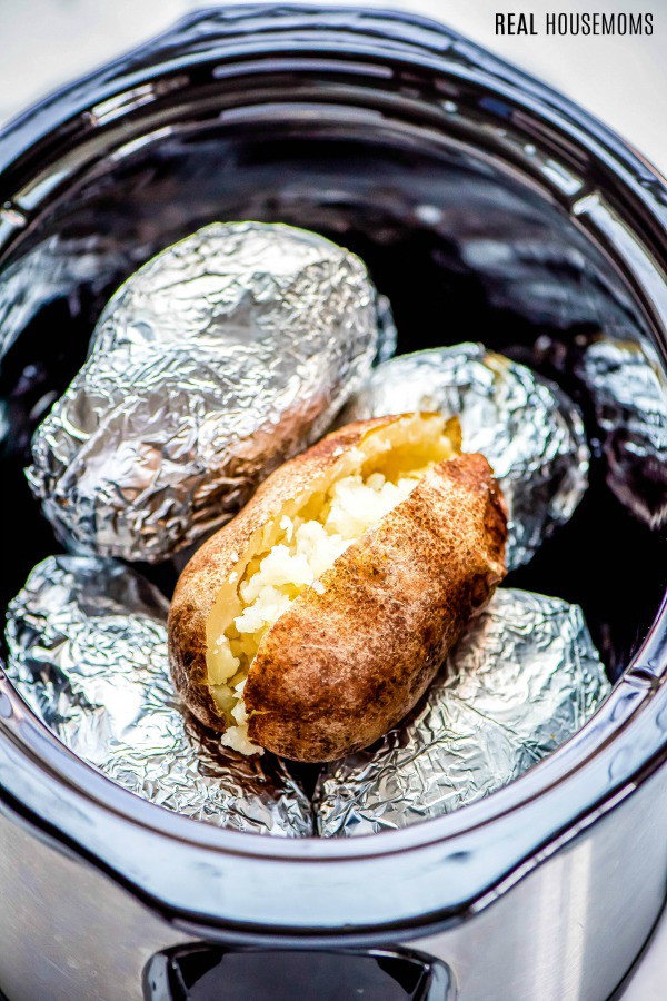 Crock Pot Baked Potatoes Real Housemoms