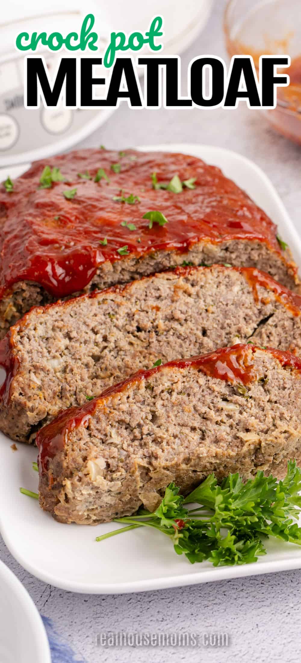 Crock Pot Meatloaf ⋆ Real Housemoms