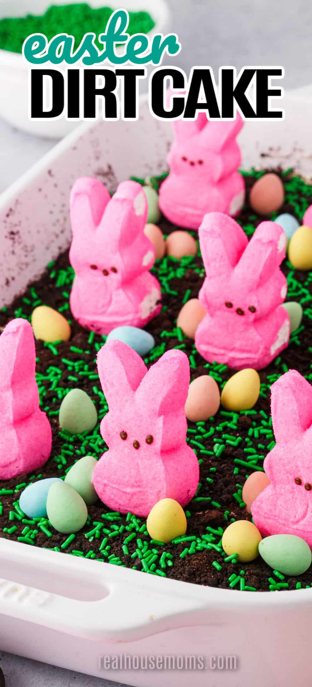 Easter Dirt Cake ⋆ Real Housemoms
