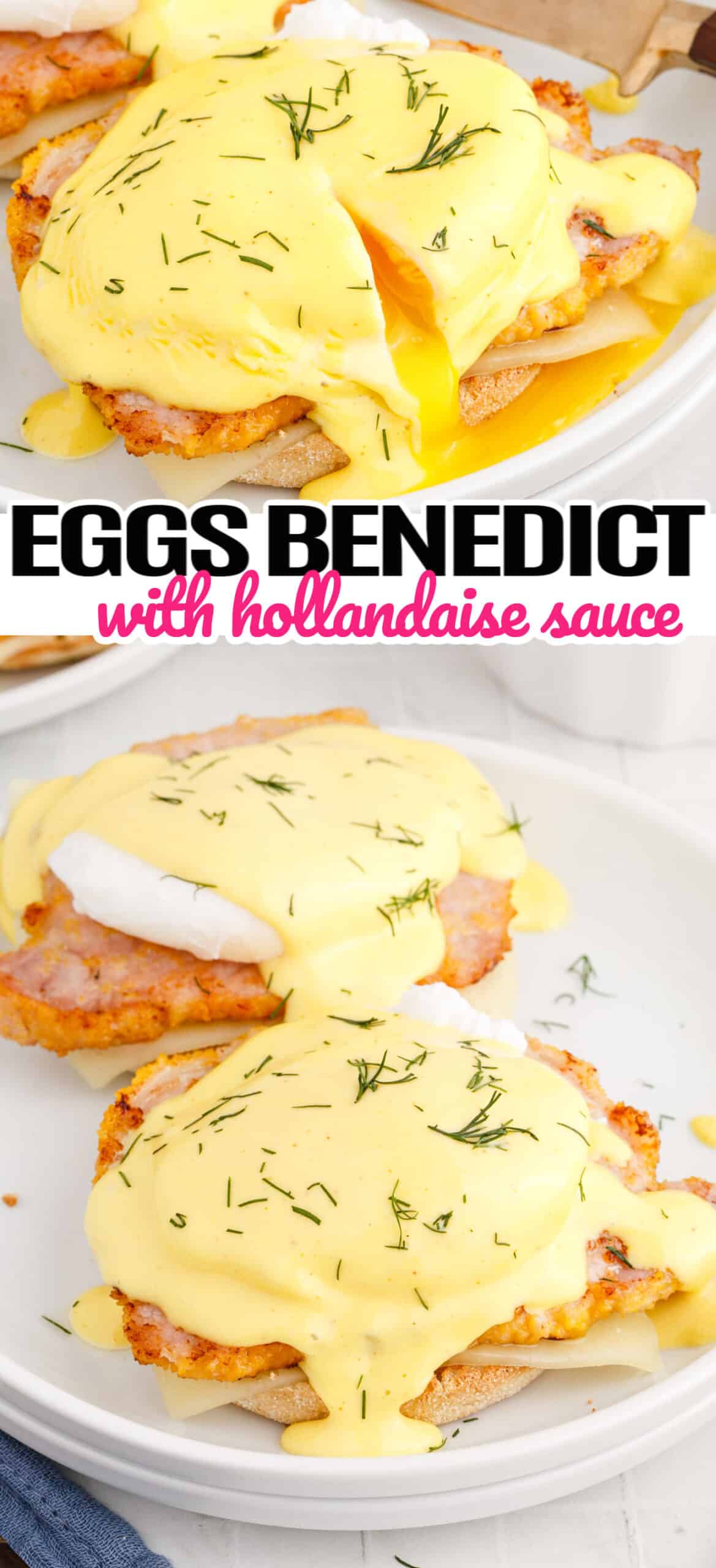 Eggs Benedict with Hollandaise Sauce ⋆ Real Housemoms