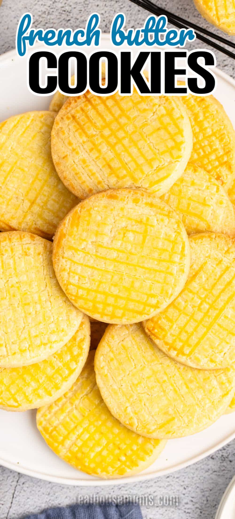 French Butter Cookies (Sablés Bretons) ⋆ Real Housemoms