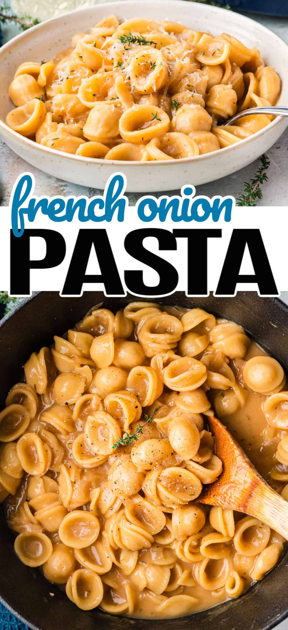 French Onion Pasta ⋆ Real Housemoms