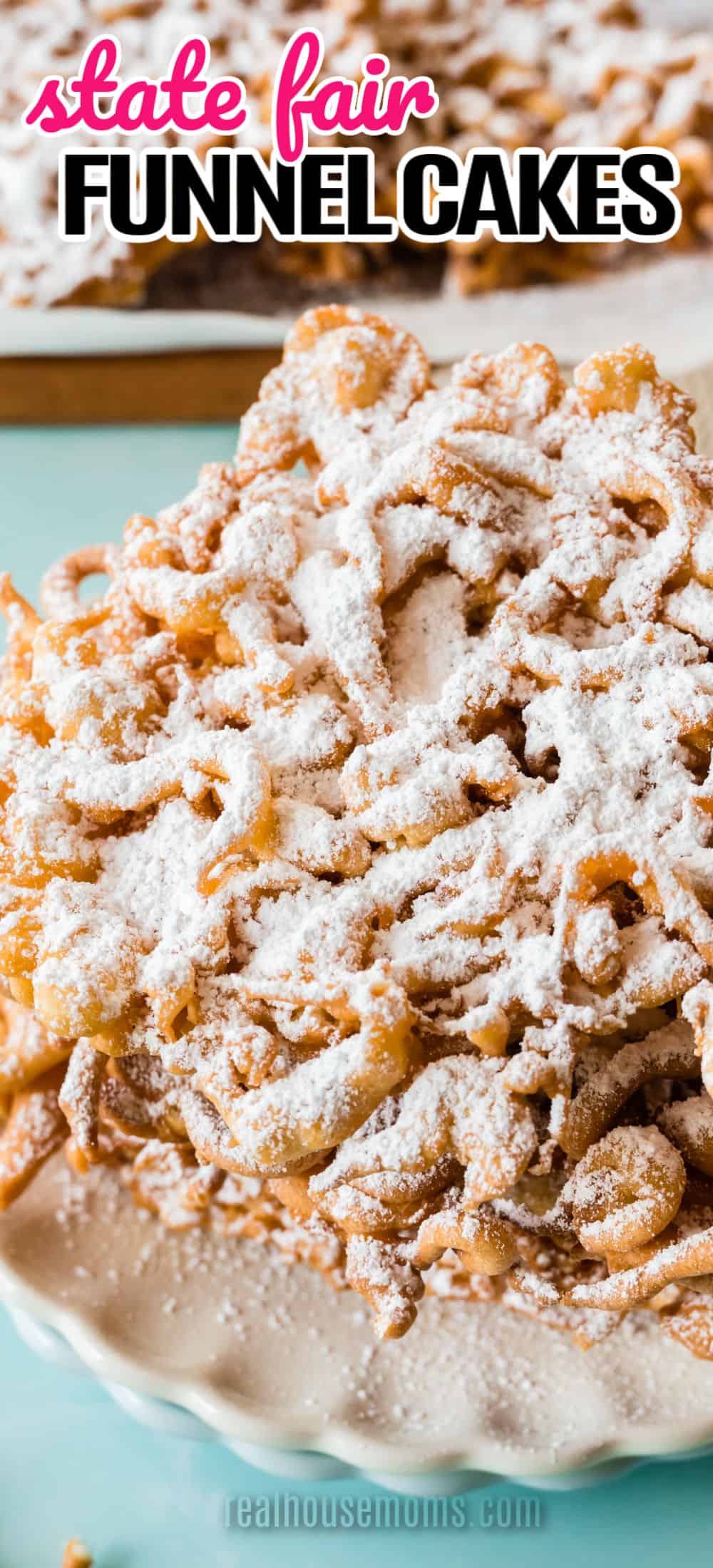Funnel Cake Recipe ⋆ Real Housemoms