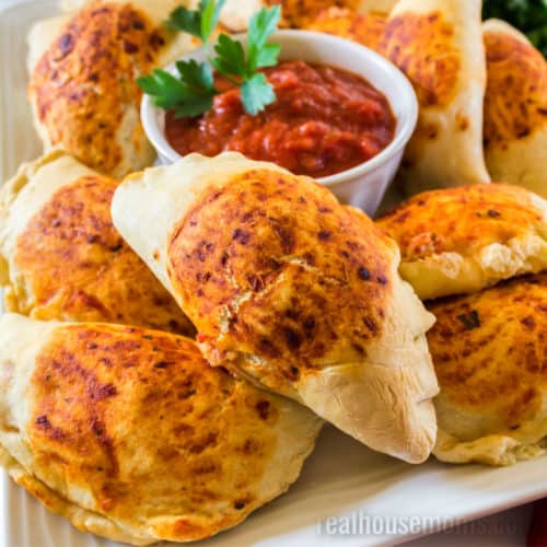Ham & Cheese Mini Calzone Recipe ⋆ Real Housemoms