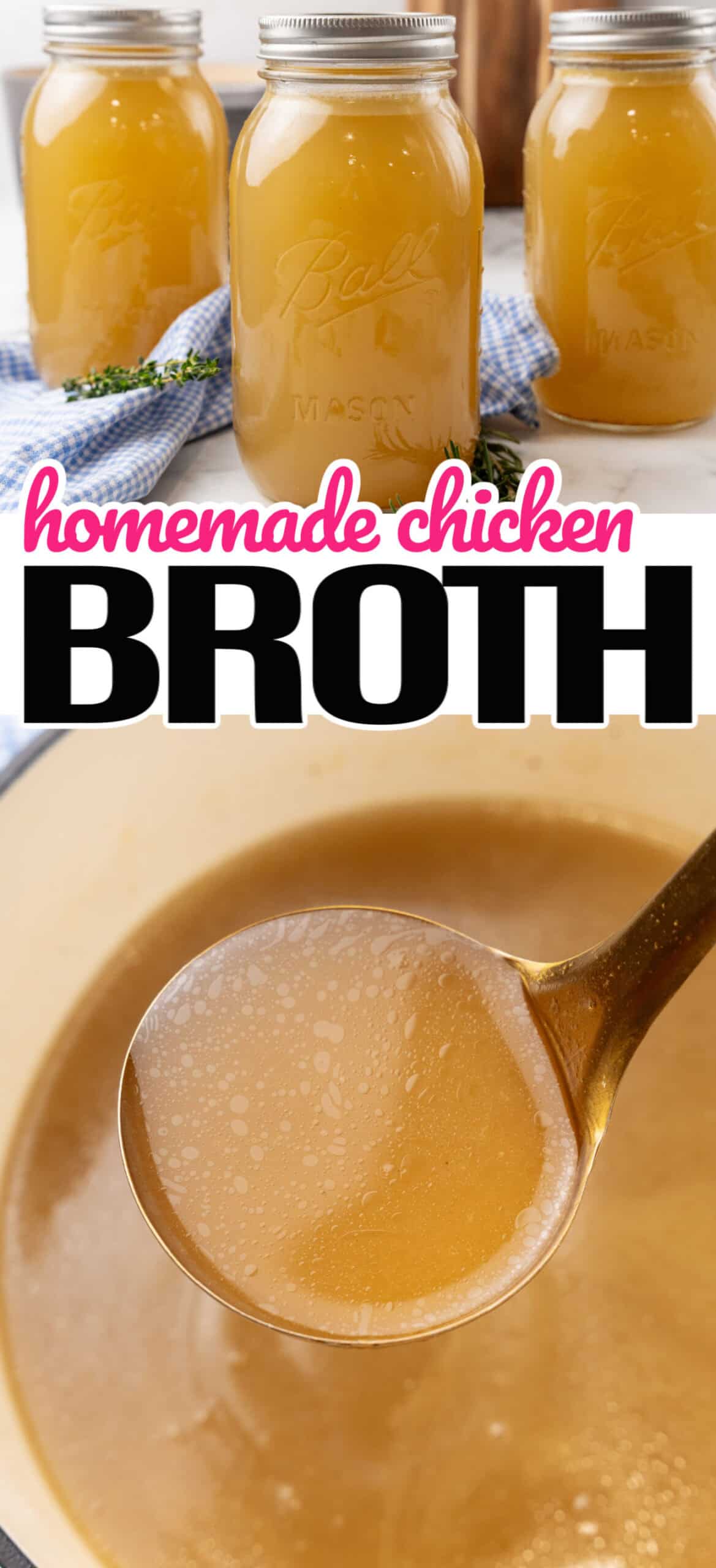 Homemade Chicken Broth ⋆ Real Housemoms