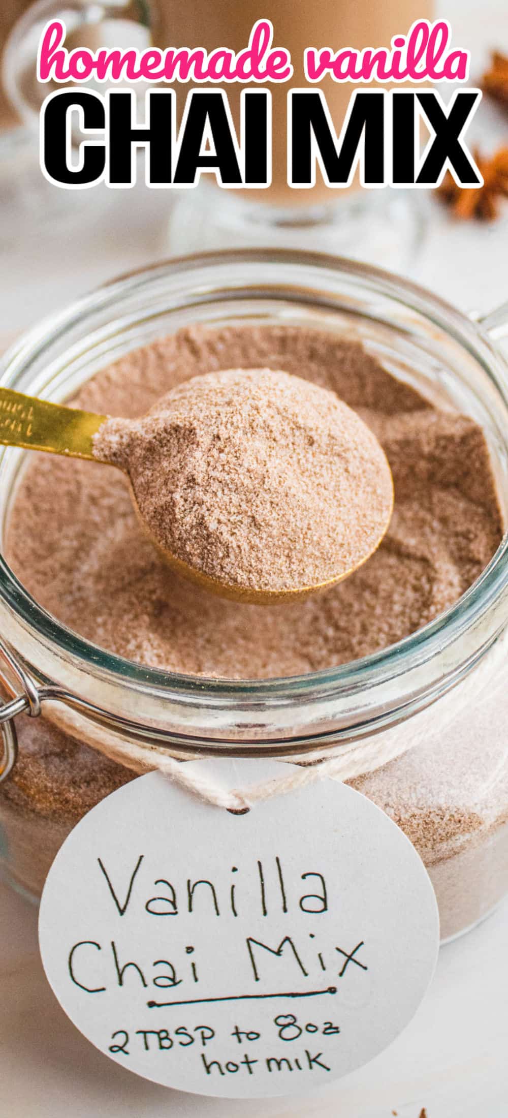 Homemade Vanilla Chai Mix ⋆ Real Housemoms