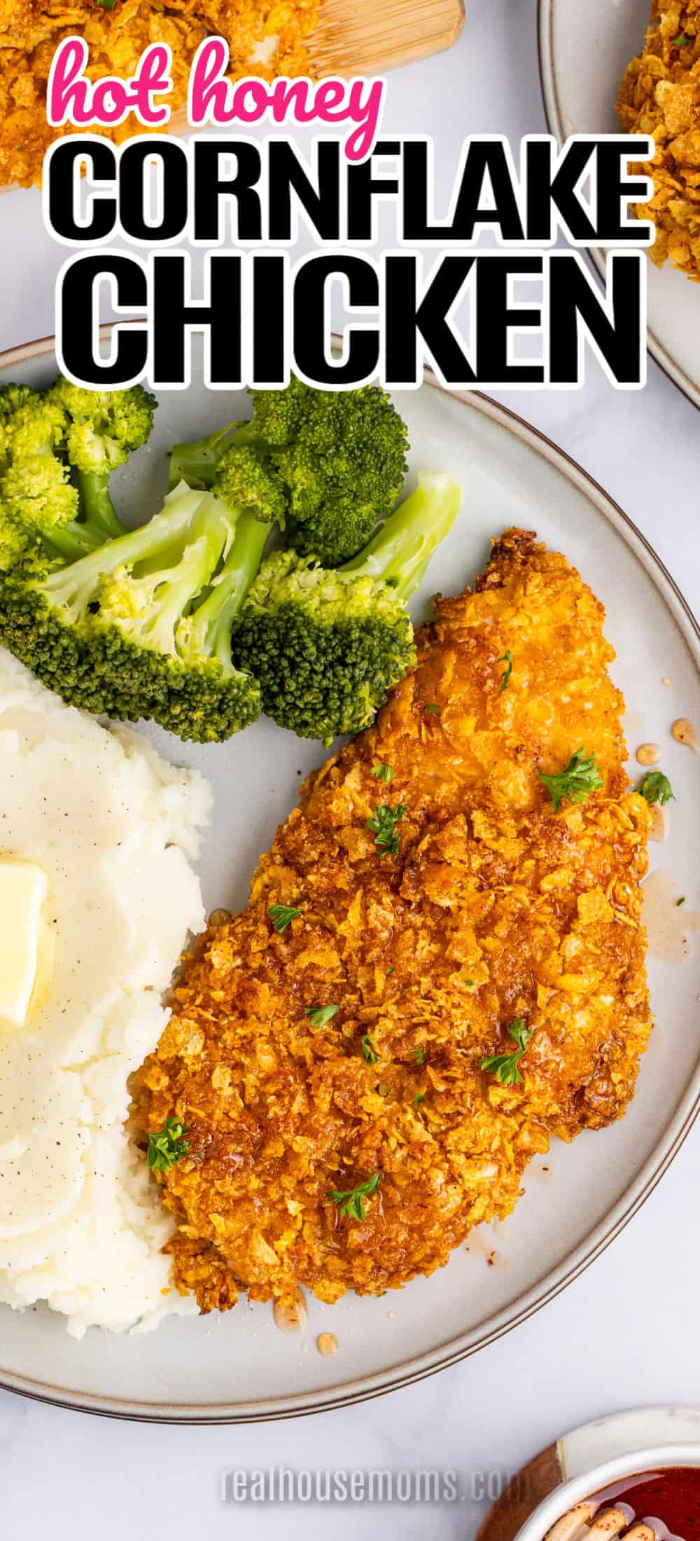 Hot Honey Cornflake Chicken ⋆ Real Housemoms