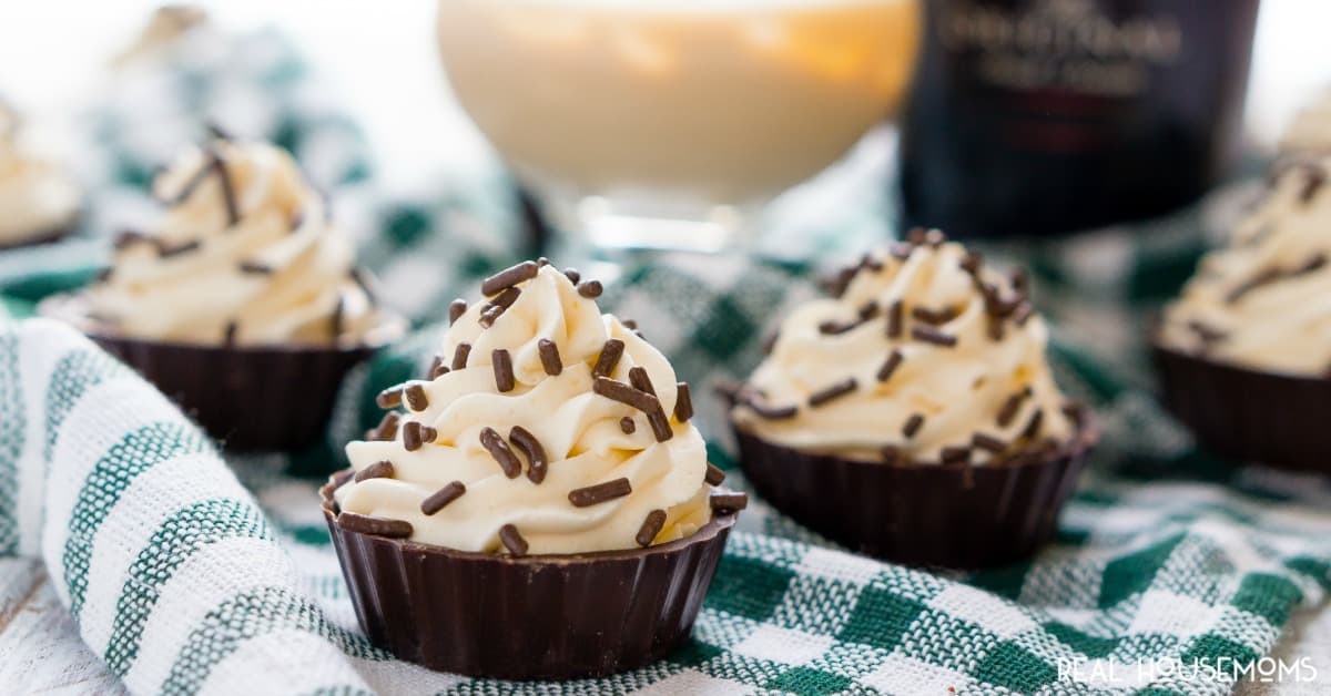 Irish Cream Mousse Cups ⋆ Real Housemoms