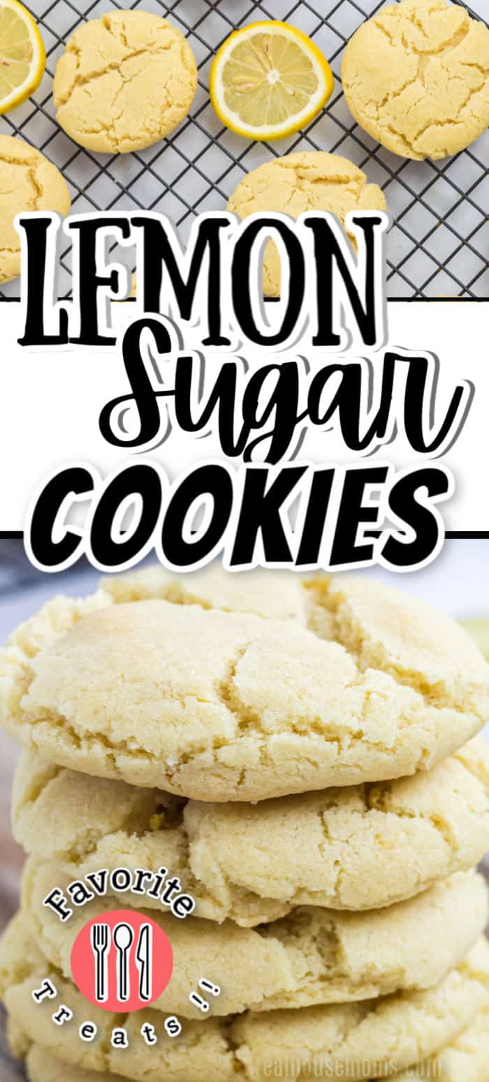 Lemon Sugar Cookies ⋆ Real Housemoms