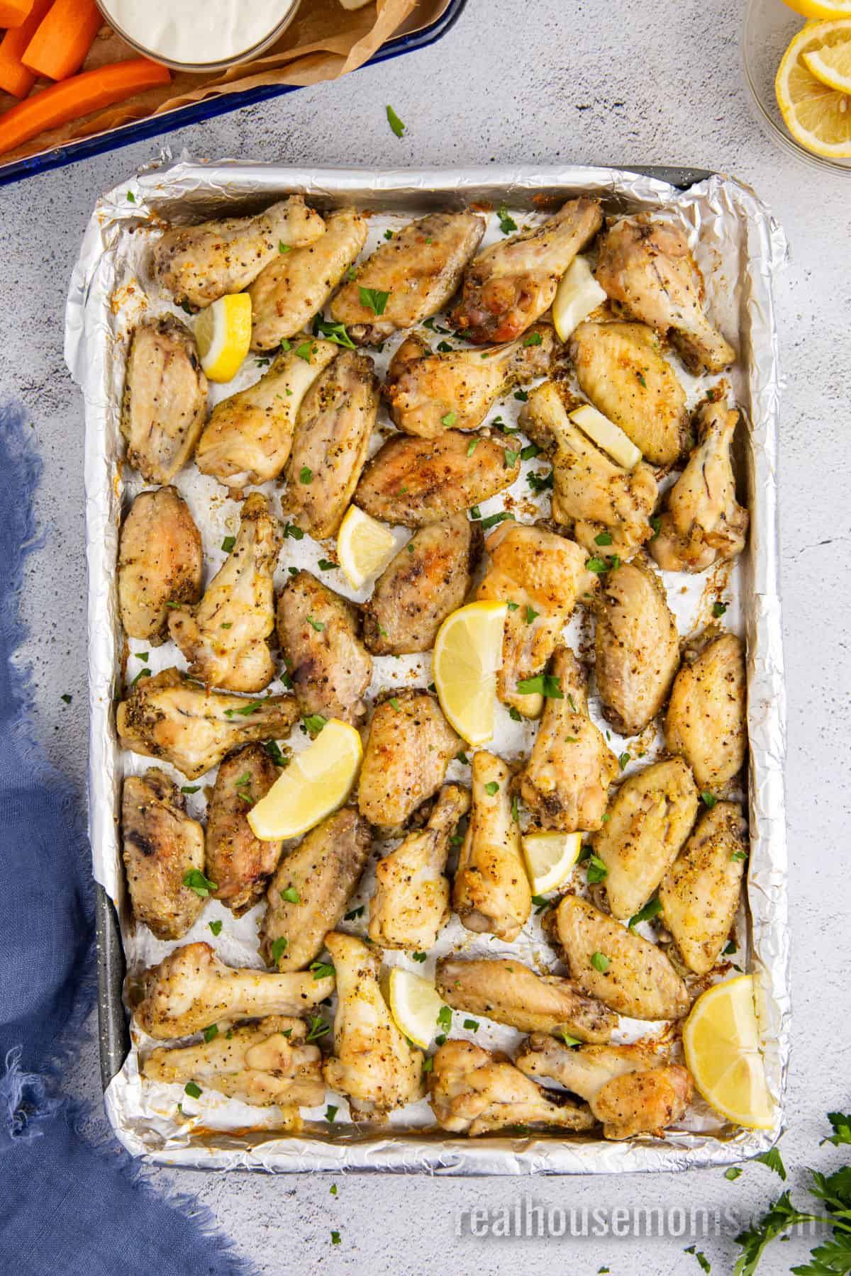 Lemon Pepper Wings ⋆ Real Housemoms