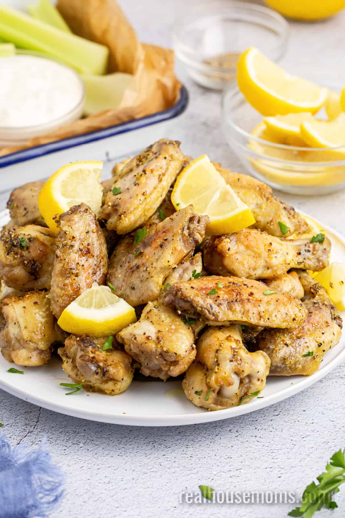 Lemon Pepper Wings ⋆ Real Housemoms
