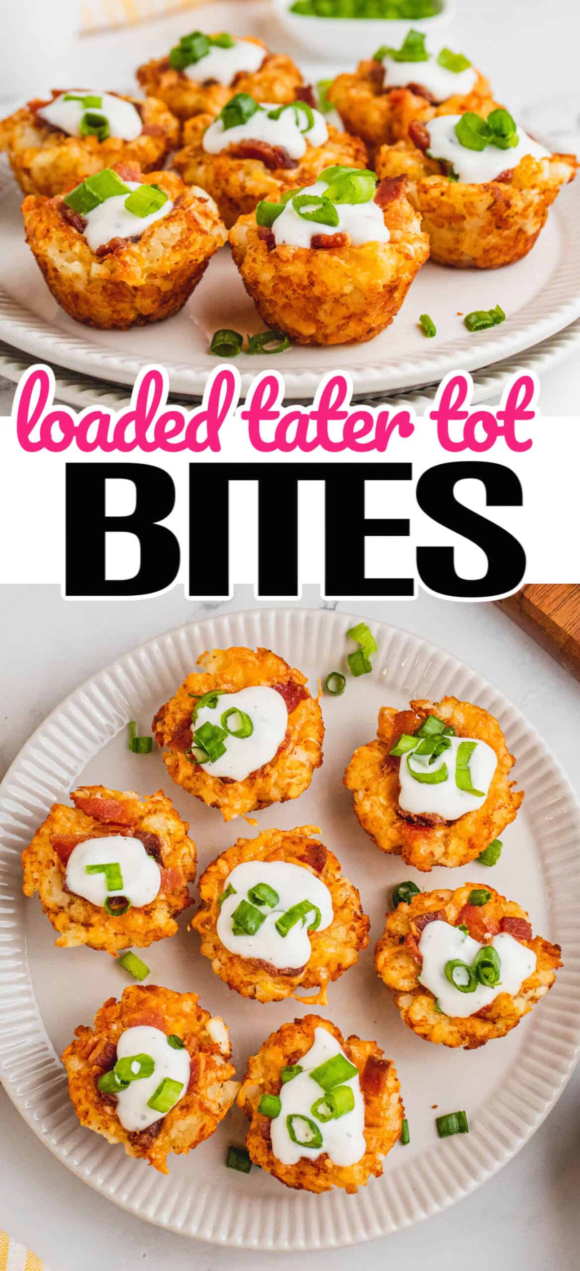 Loaded Tater Tot Bites ⋆ Real Housemoms