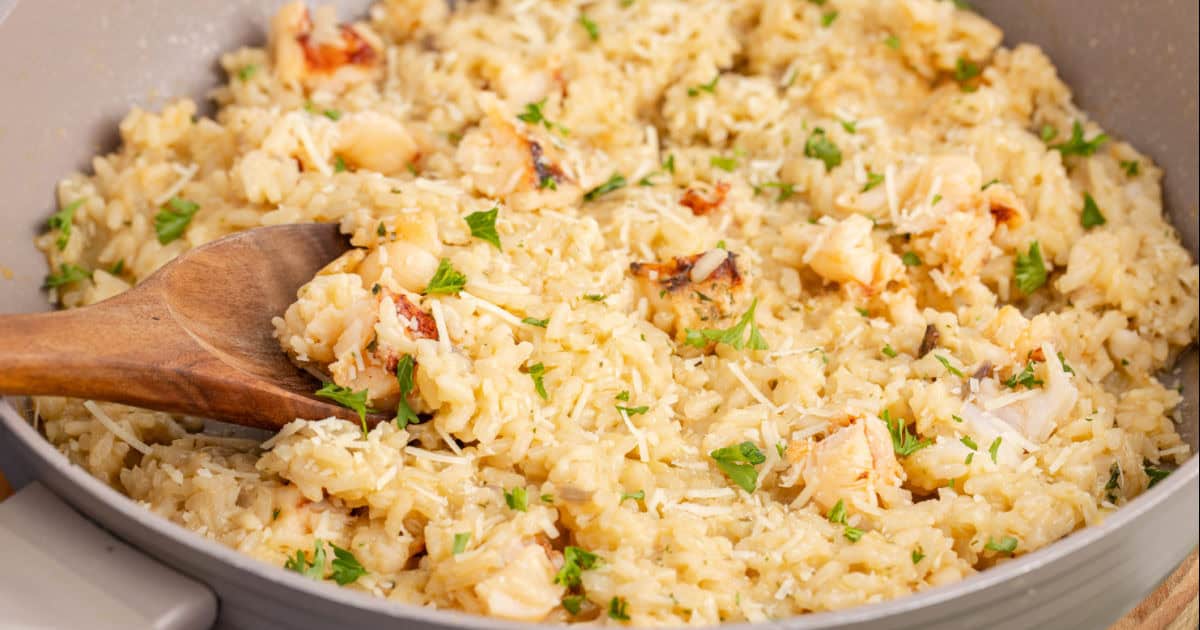 Lobster Risotto ⋆ Real Housemoms