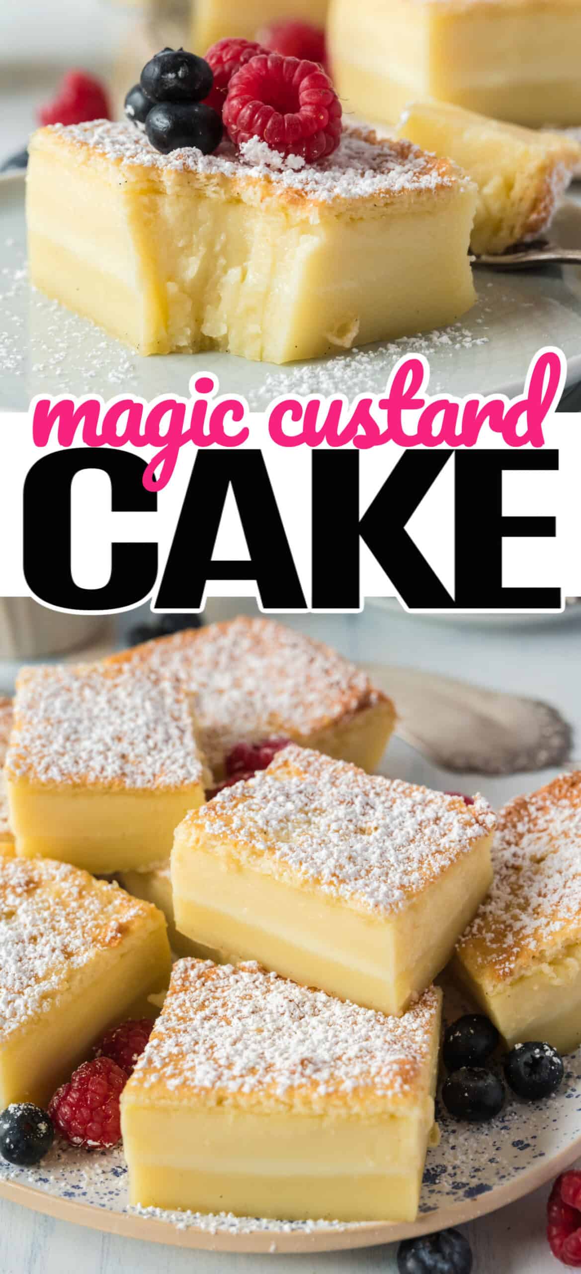 Magic Custard Cake with Video ⋆ Real Housemoms