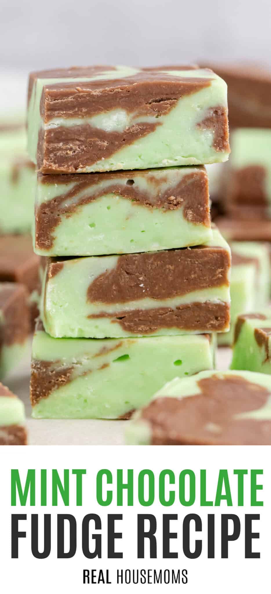 Mint Chocolate Fudge ⋆ Real Housemoms