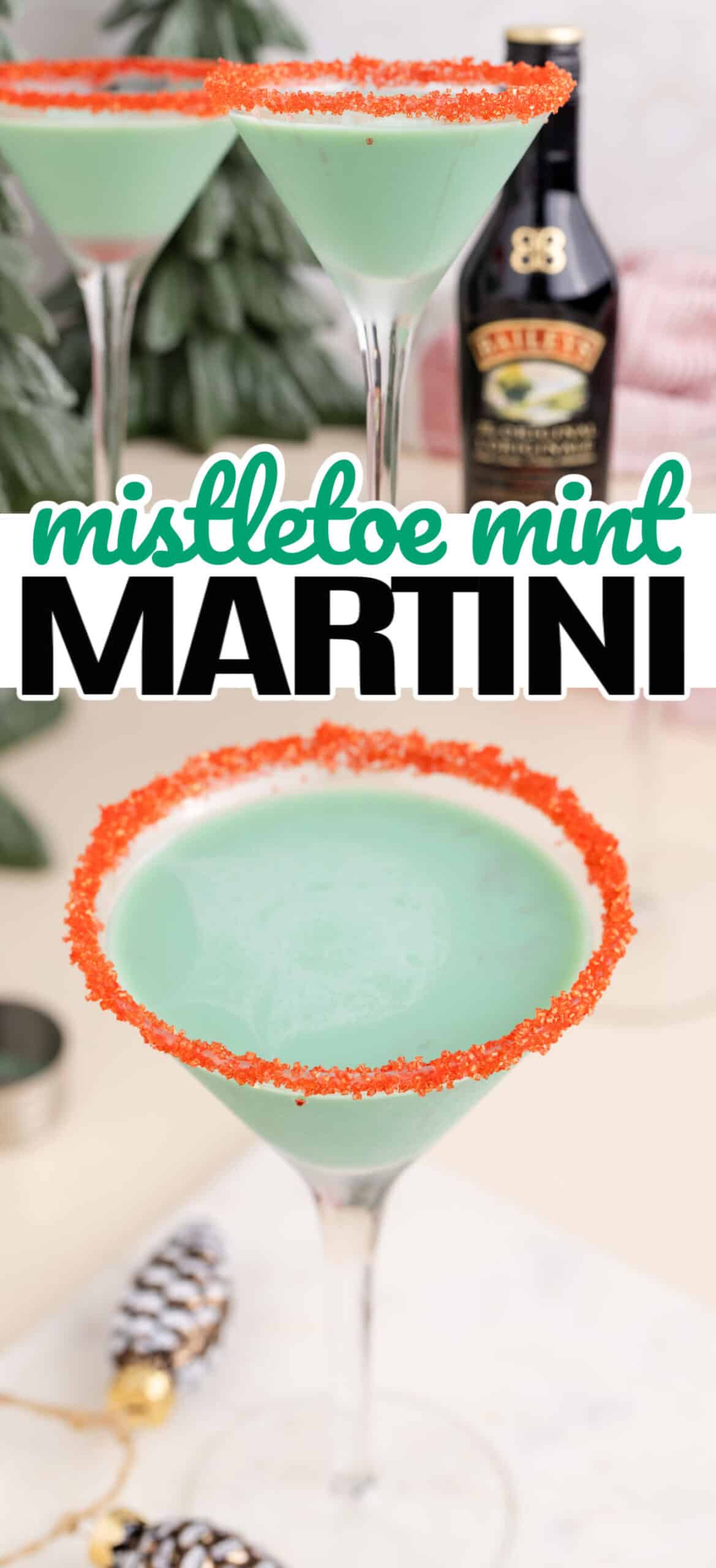 Mistletoe Chocolate Mint Martini ⋆ Real Housemoms