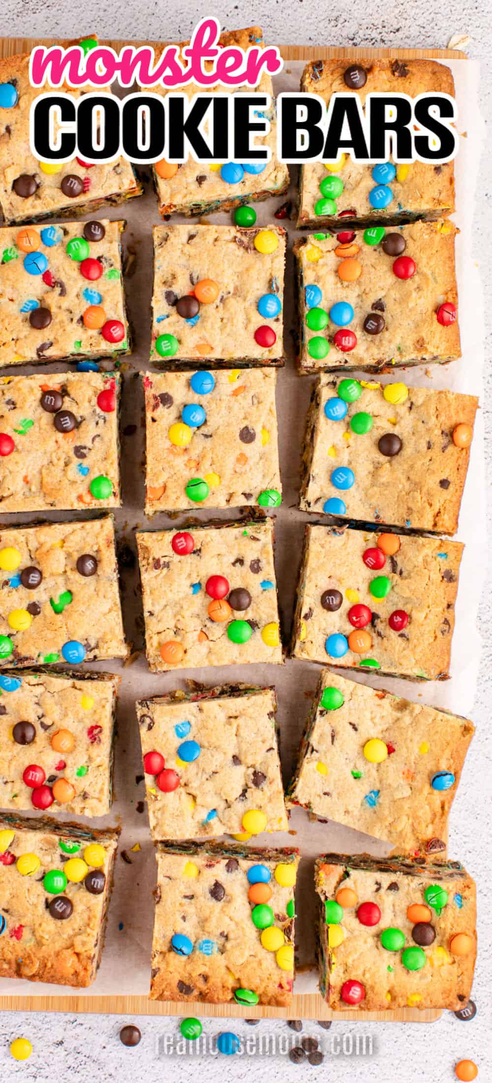 Monster Cookie Bars ⋆ Real Housemoms