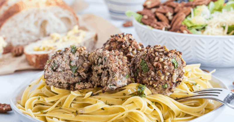 Pecan Chicken Meatballs ⋆ Real Housemoms
