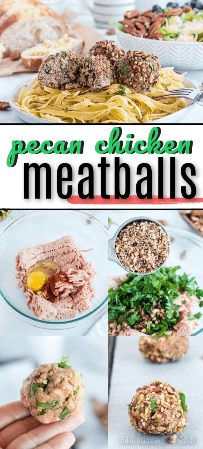 Pecan Chicken Meatballs ⋆ Real Housemoms