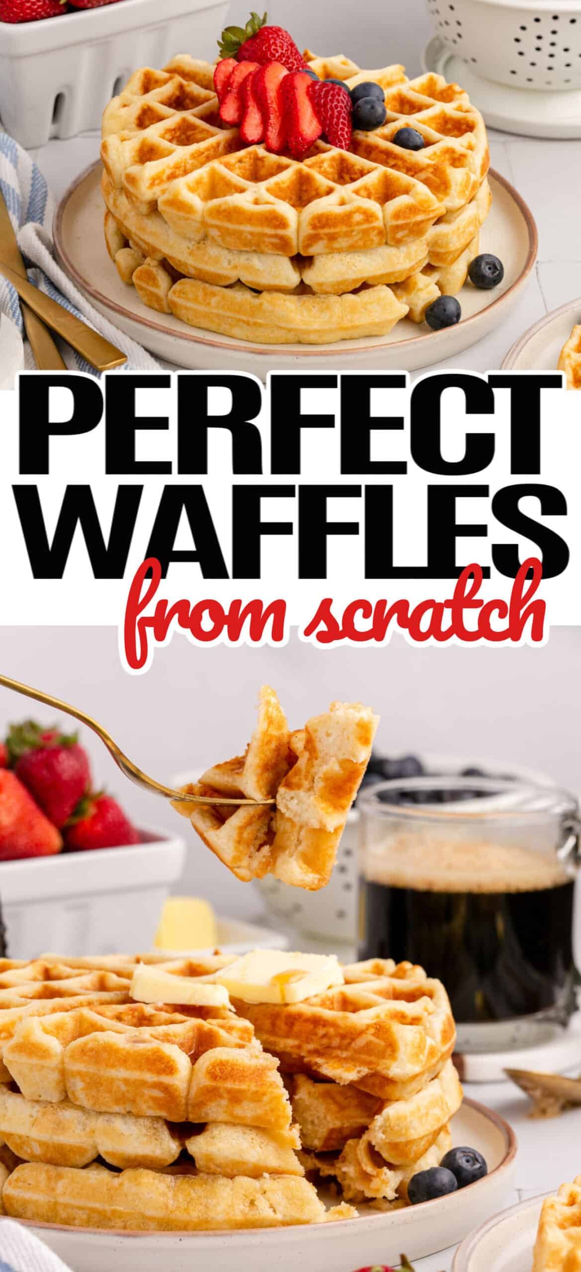 Perfect Waffles from Scratch ⋆ Real Housemoms