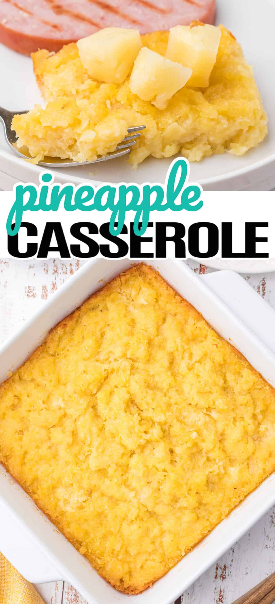 5-Ingredient Pineapple Casserole ⋆ Real Housemoms