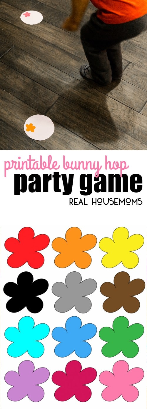 Printable Bunny Hop Party Game ⋆ Real Housemoms