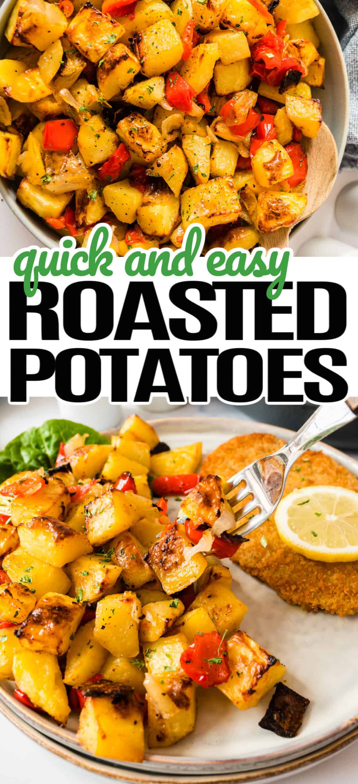 Quick and Easy Roasted Potatoes ⋆ Real Housemoms